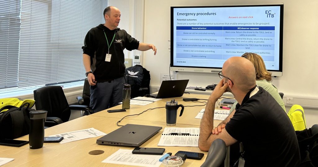 Industrial Drone Operation - ECITB