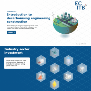 New net zero e-learning course for engineering construction - ECITB